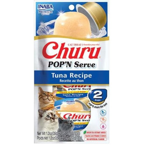 Inaba Churu Tuna Recipe Pop'n Serve Cat Treat - Damariscotta, ME ...