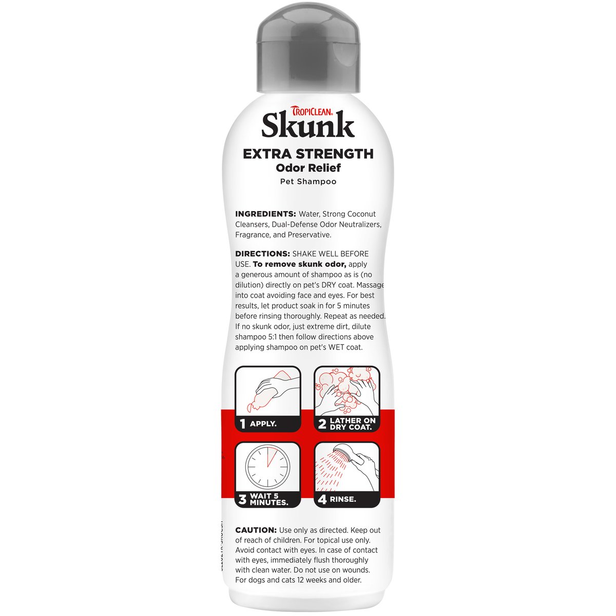 TropiClean Skunk Odor Control Shampoo for pets - Damariscotta, ME ...